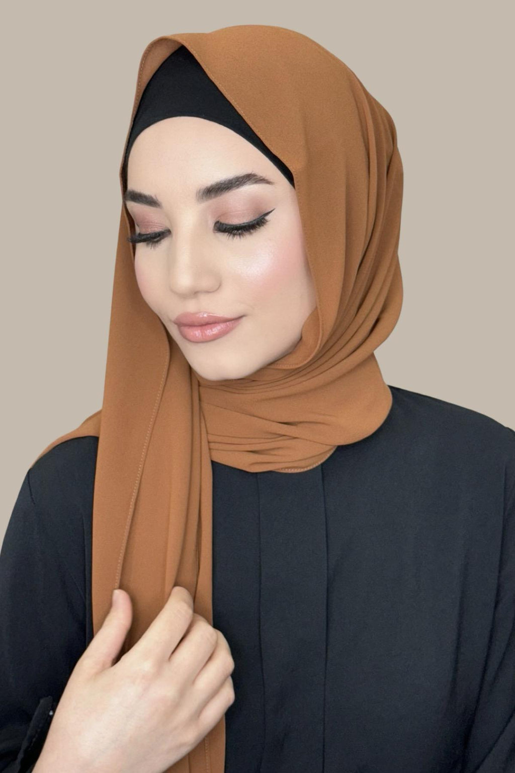 Classic Chiffon Hijab-Sienna | Modish Hijab